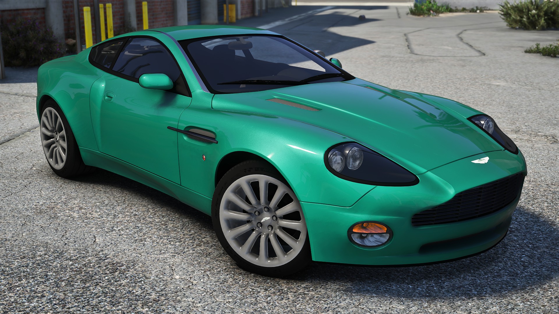 2001 Aston Martin V12 Vanquish [Add-On | Template] — WorldMods