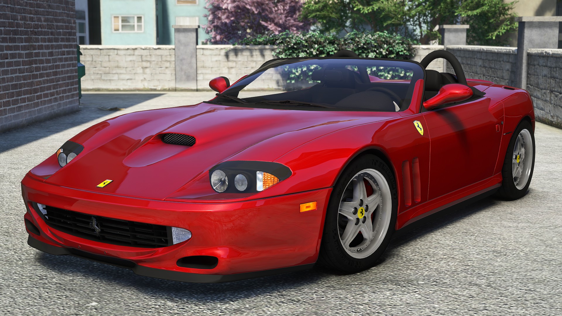 2000 Ferrari 550 Barchetta Pininfarina [Add-On | Template] — WorldMods